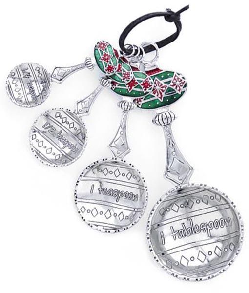 Ganz Measuring Spoons - Christmas Holiday Ornaments | Hearts Desire Gifts