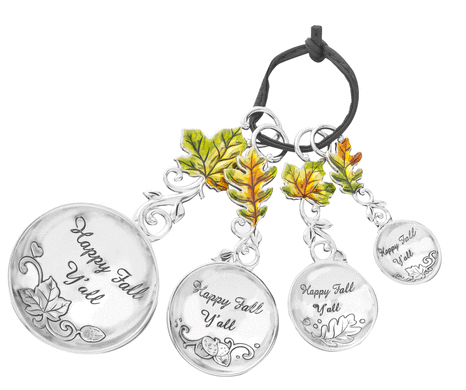 Ganz Measuring Spoons - Happy Fall Y'all with Acorns and Fall Leaves ...