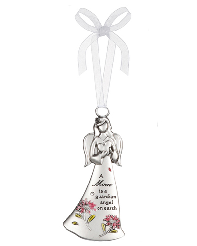 Ganz Ornaments - A Mom is a guardian angel on earth | Hearts Desire Gifts