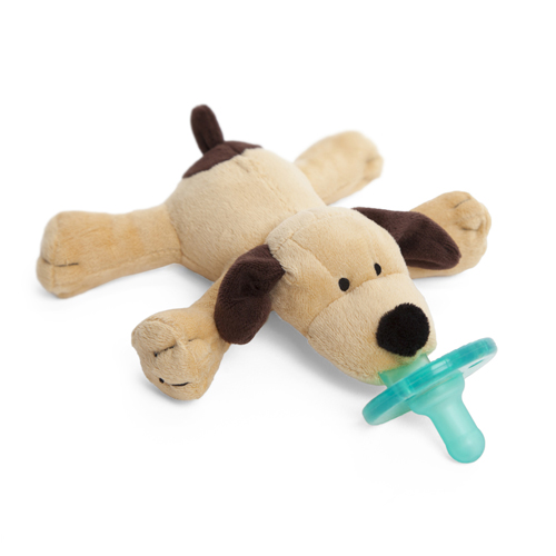 Wubbanub Infant Pacifier - Brown Puppy | Hearts Desire Gifts