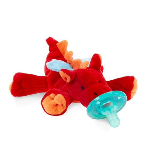 WubbaNub Infant Pacifier Red Dragon | Hearts Desire Gifts