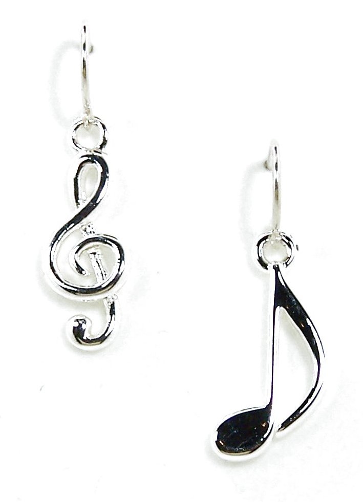 Treble Clef & Eighth Note Earrings | Music Lover's Earrings