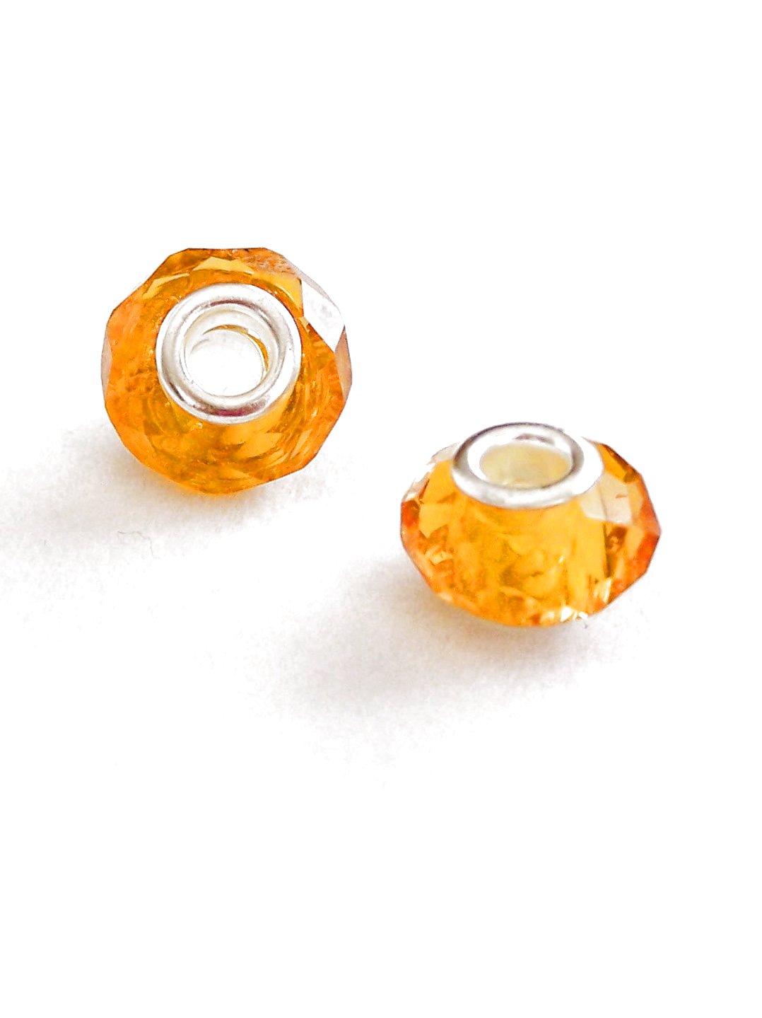 Gold Crystal Large Hole Beads | Add-A-Bead Collection