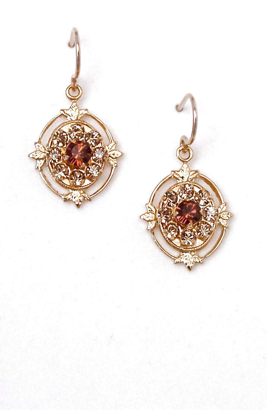 Swarovski Crystal Earrings - Multi-stone Swarovski Crystal Drop Earrings