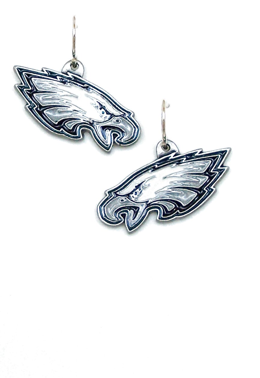 Philadelphia Eagles NFL Logo Earrings