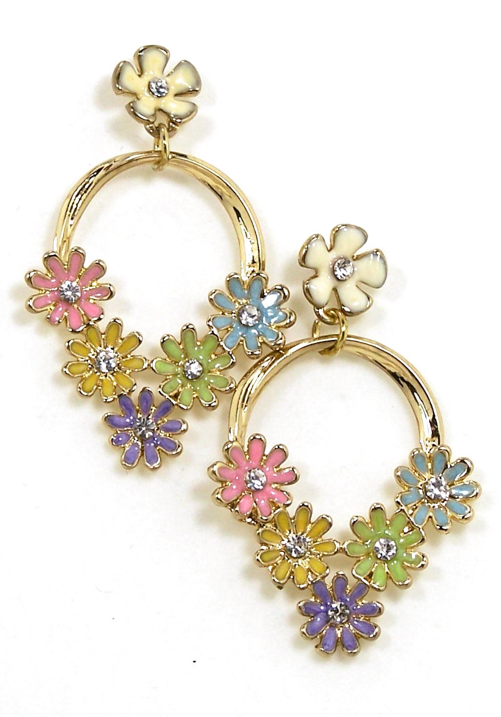 Spring Flowers Post Earrings | Easter Earrings