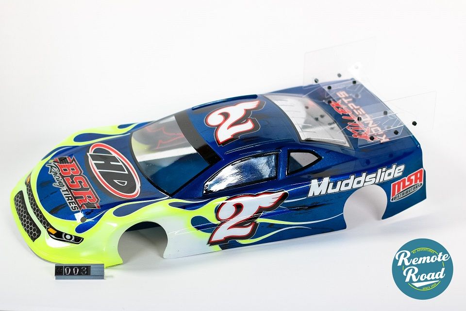 Aero-1 G7 High Downforce 1/10 Oval Body, Clear (1002)