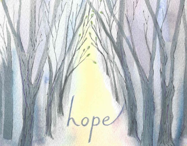 Encouragement - Hope Greeting Card