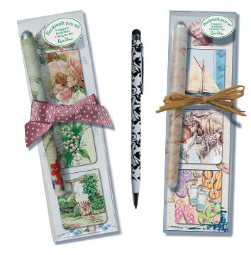 DESIGNER PEN, BOOKMARK PEN SET