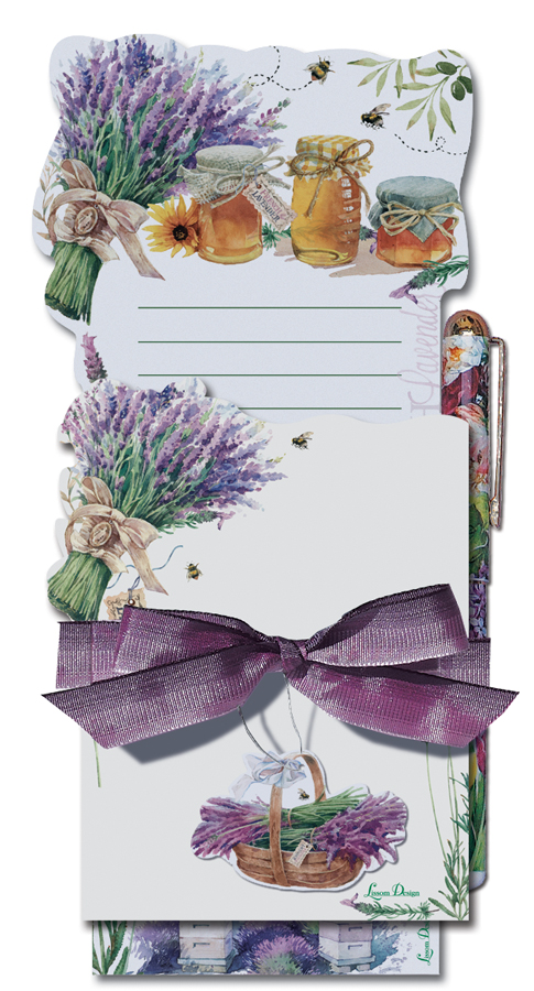 Magnetic List/Sticky Notepad Set - HBF