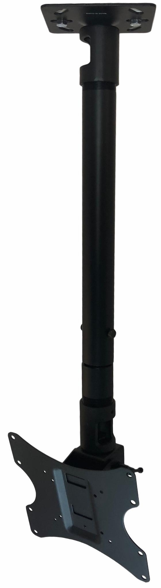 TV Ceiling Mount with Tilt, Rotate, Adjustable Mast for Screens Up to ...