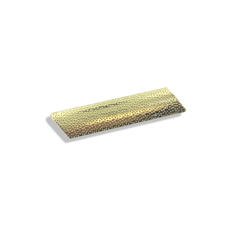 1-1/4 INCH GOLD SERVICE BAR CHENILLE PIN