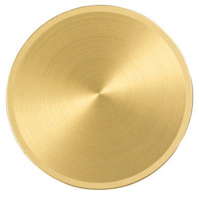 2 INCH SPUN GOLD DISC
