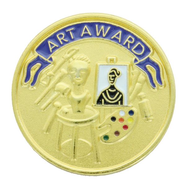 ART AWARD PIN