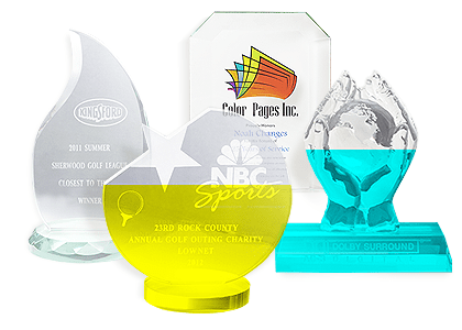Custom Designed Glass & Crystal Awards
