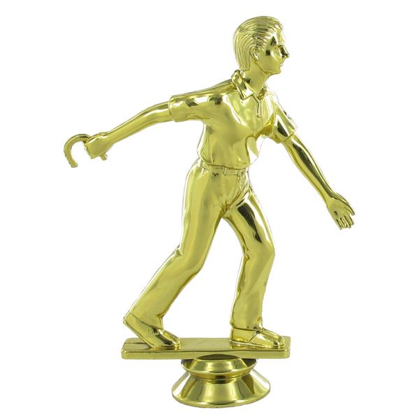 HORSESHOE PITCHING MALE TROPHY FIGURE
