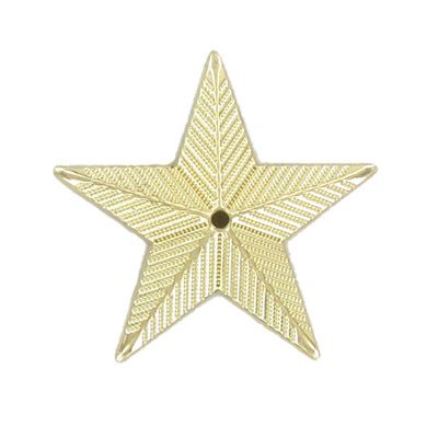 METAL STAR, GOLD 1 INCH