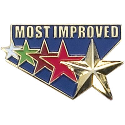 MOST IMPROVED PIN STAR