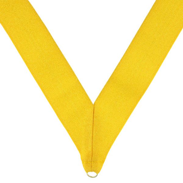 NECK RIBBON METALLIC GOLD