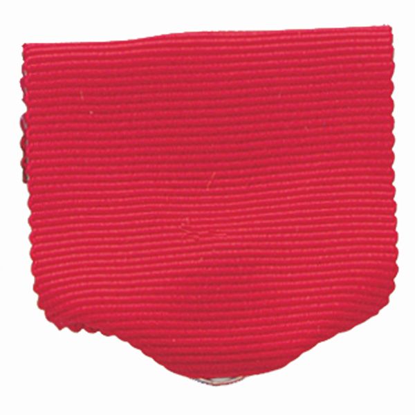 PIN BACK RIBBON, RED
