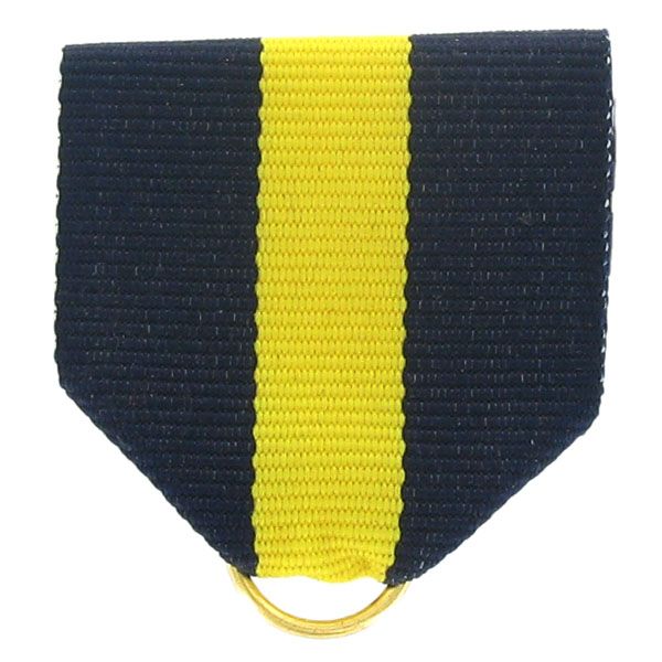 PIN RIBBON NAVY/YELLOW/NAVY