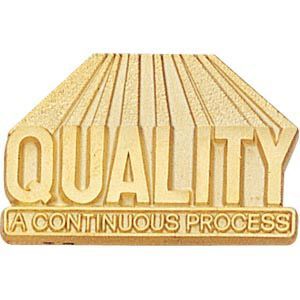 QUALITY A CONTINUOUS PROCESS PIN