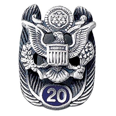U.S. GOVERNMENT YEARS OF SERVICE PIN