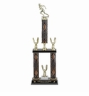 Traditional Wood Turning Column Trophies