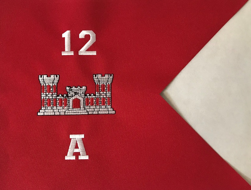 ARMY ENGINEER BRANCH MINI GUIDONS
