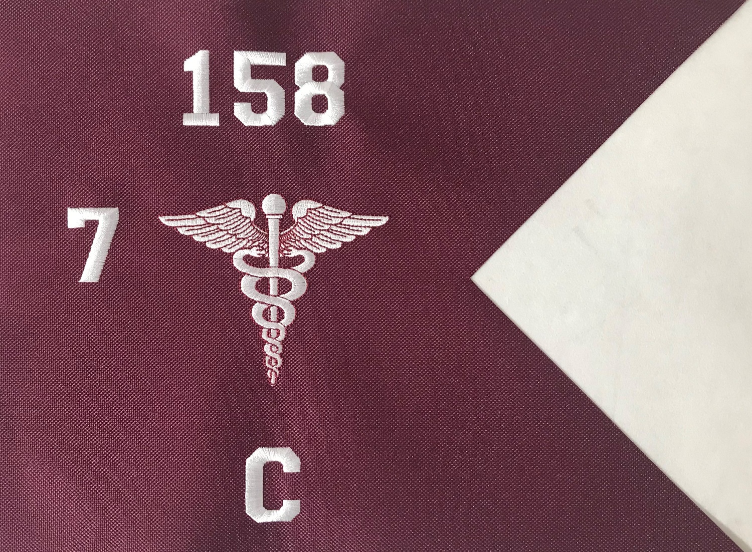 ARMY SMALL MEDICAL BRANCH framable GUIDONS