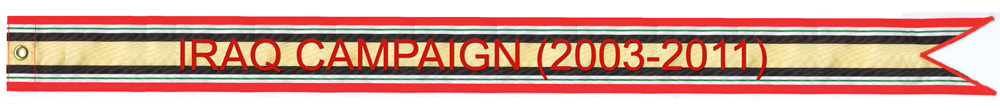 Iraq War Commemorative Streamer