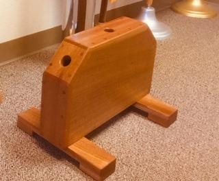 Quarterdeck Wood Flag Box Stand