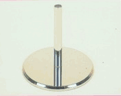 Chrome Guidon Pole Floor Stand USAF Silver Guidon Stand