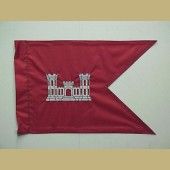 U.S. Army ENGINEER CORPS Regulation Size Guidon