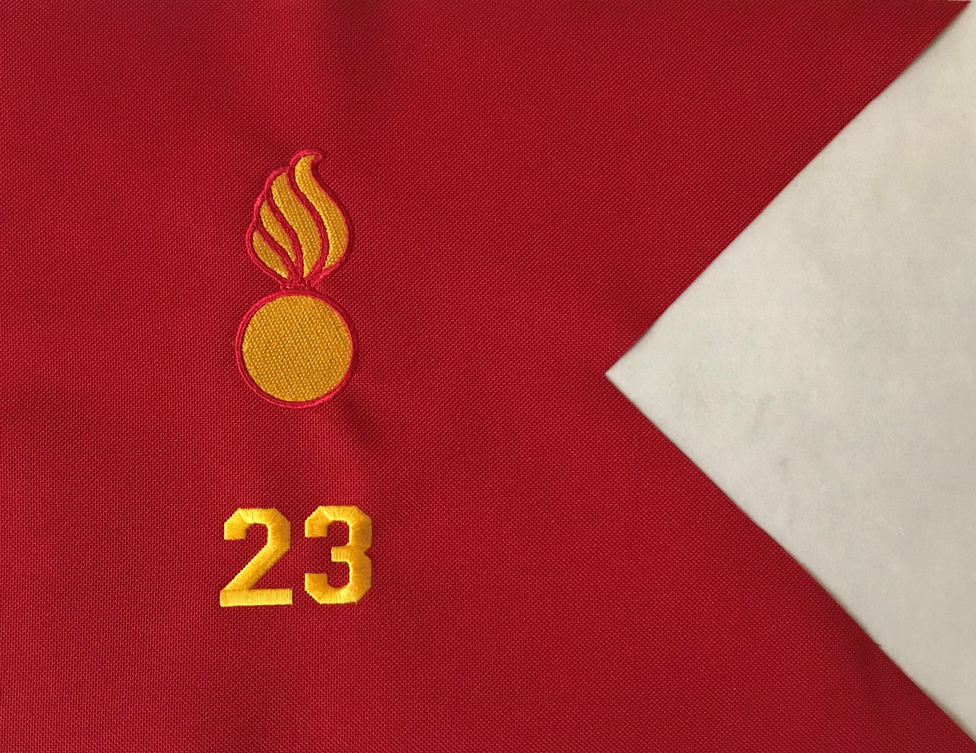 Army Mini embroidered Ordnance Corps Framable guidon