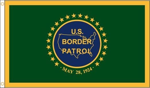 U.S. Border Patrol Flags Government Agency Flags