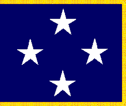 Navy 4 star Admiral Officer Flags