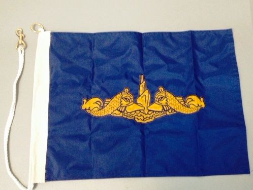 US Navy Dolphin Flags Navy Submariner Warfare Pennant