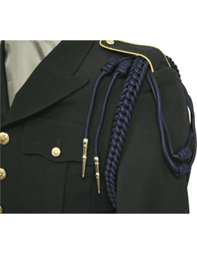 Shoulder Cord Single w/Double Strand & Double Tip