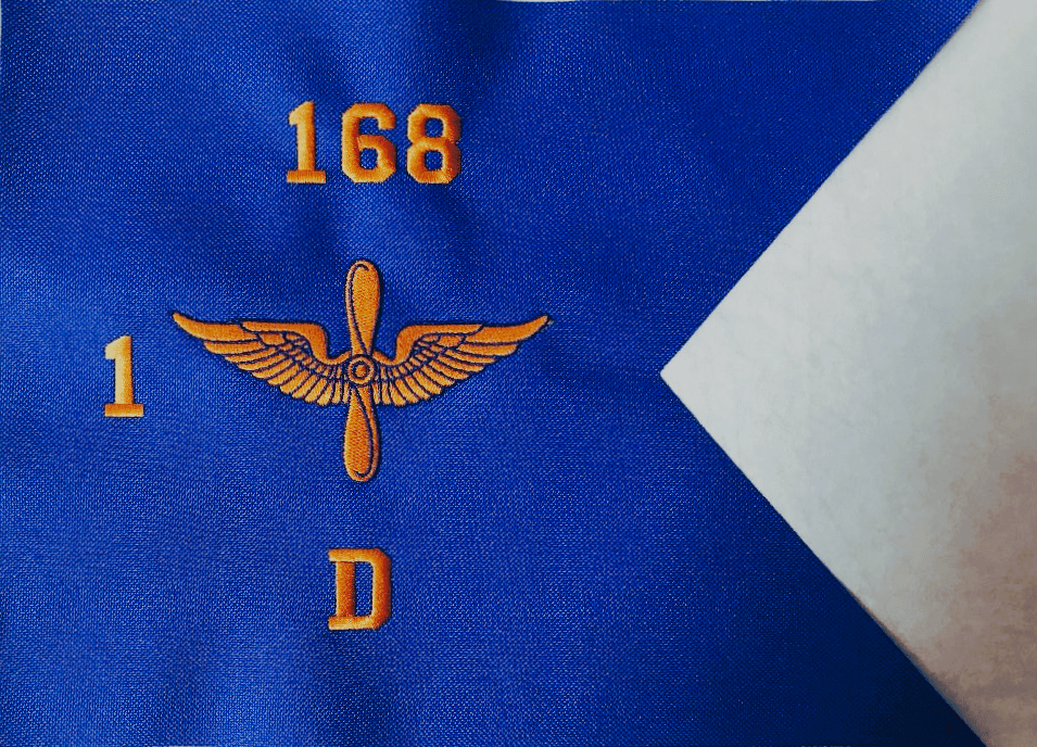 Small miniature Framable US Army Guidons