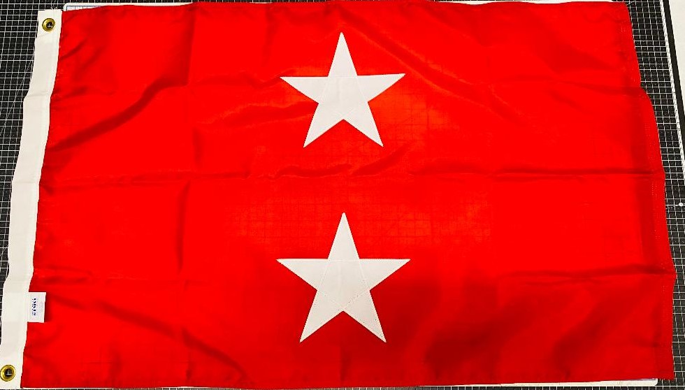 USMC Major General Outdoor Flags (2 Star)