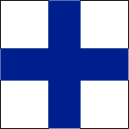 X-RAY (X) International Code Flag
