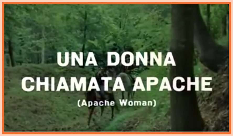 APACHE WOMAN - 1976 - AL CLIVER - CLARA HOPF - RARE WESTERN - COLOR DVD