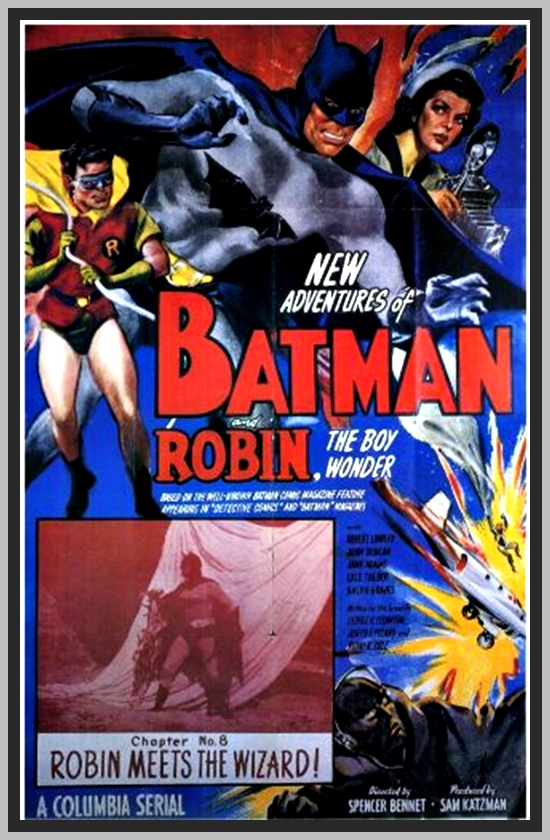 BATMAN AND ROBIN '49 - ROBERT LOWERY - RARE DVD