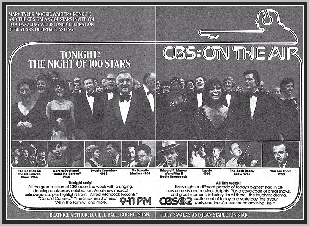 CBS ON THE AIR - SUPERB NETWORK ANNIVERSARY - 7 DVDS