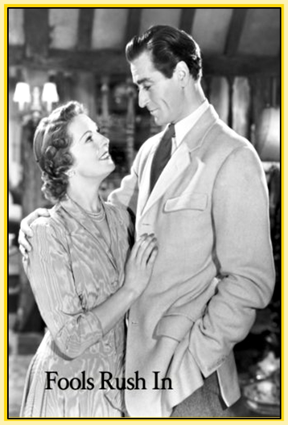 Fools Rush In Movie Poster