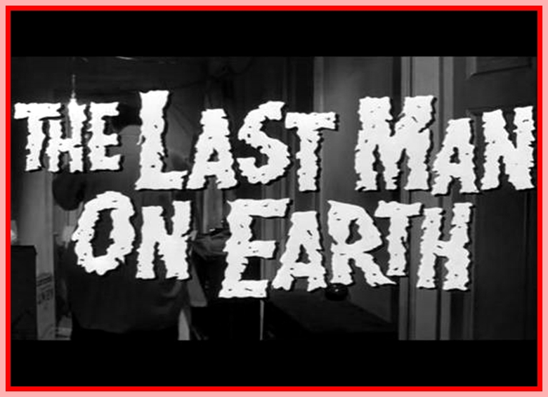 The Last Man On Earth Dvd