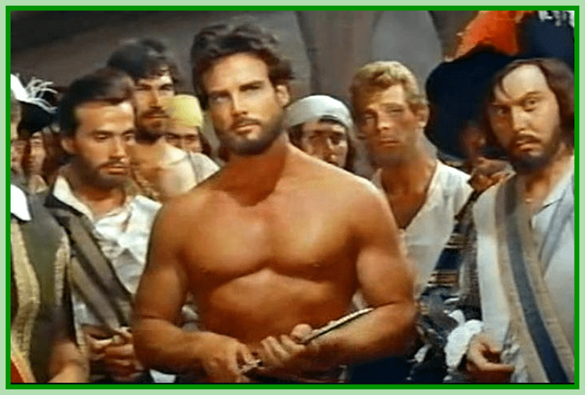 MORGAN THE PIRATE - 1960 - STEVE REEVES - RARE DVD