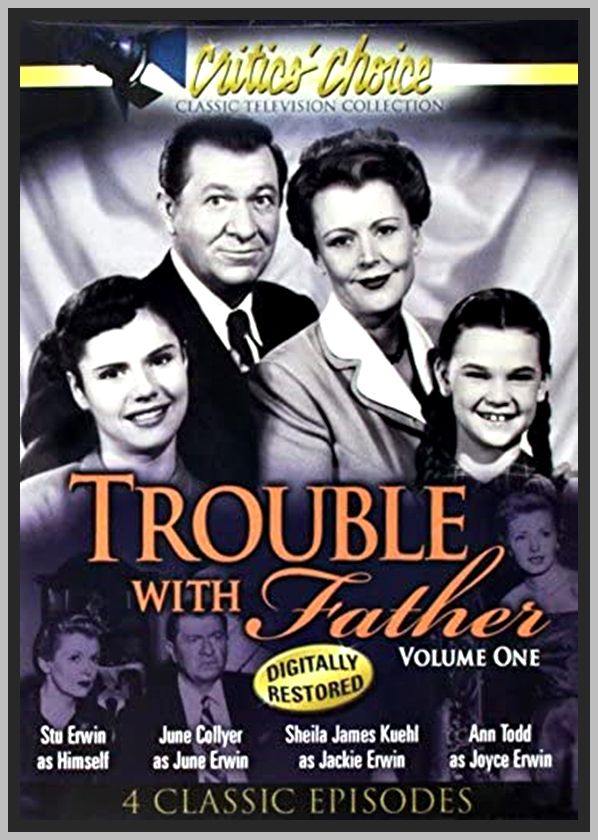 TROUBLE WITH FATHER - TV EPISODE - ANN TODD - RARE DVD