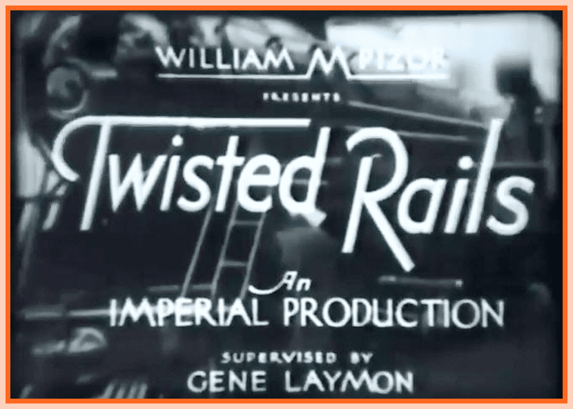TWISTED RAILS - 1934 - ALICE DAHL - RARE DVD